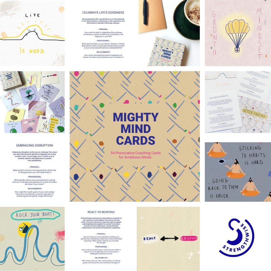 54 Mighty Mind Coaching Cards for Professionals By Strengthwise | Self ...