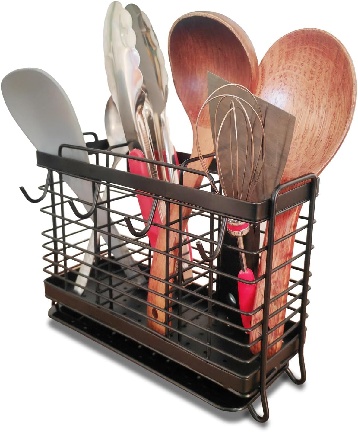 Amazon.com: SAIKOOWA Utensil Holder for Kitchen Counter, Kitchen ...