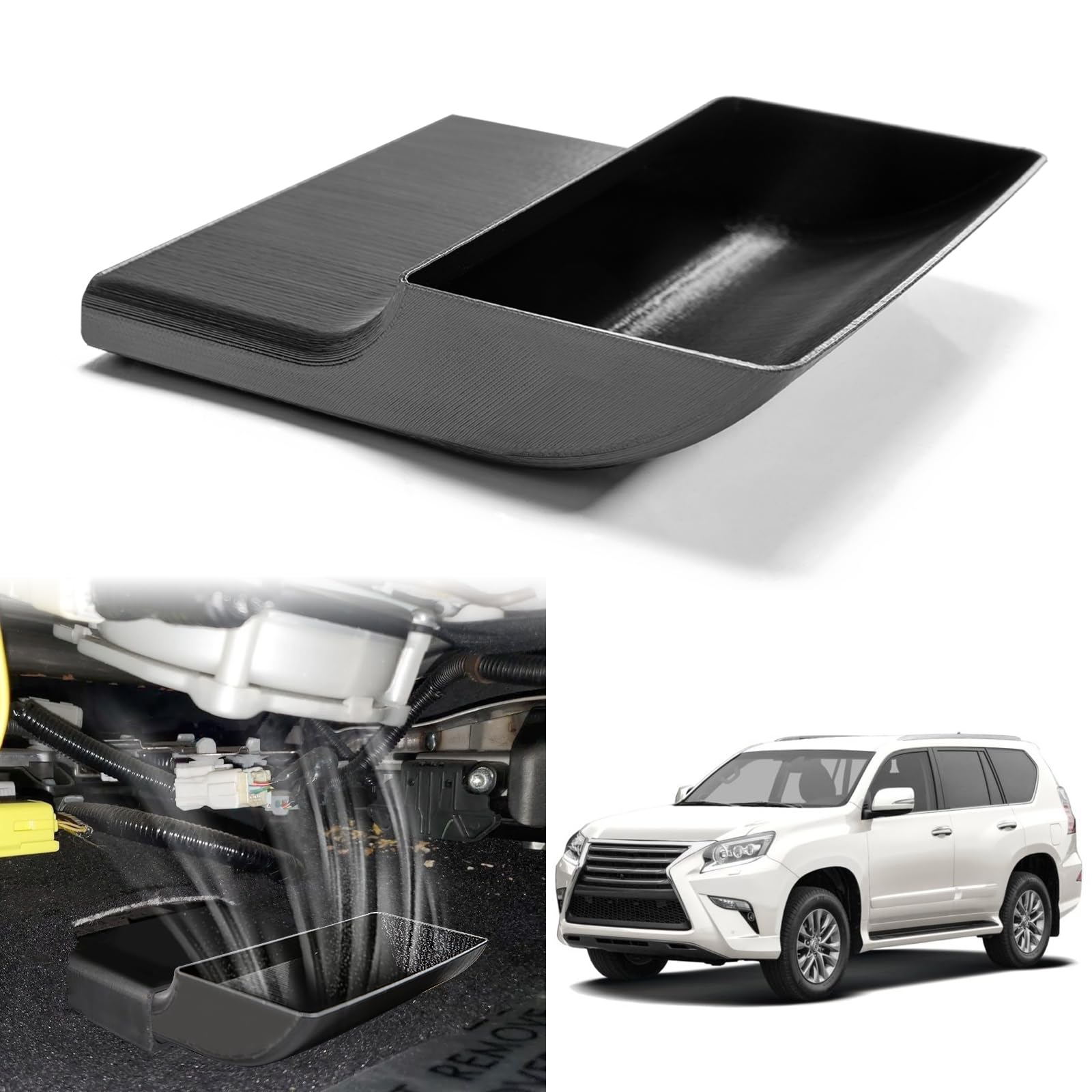 Amazon.com: Upgraded Under Seat Vent Deflectors, for Lexus GX460 (2010 ...