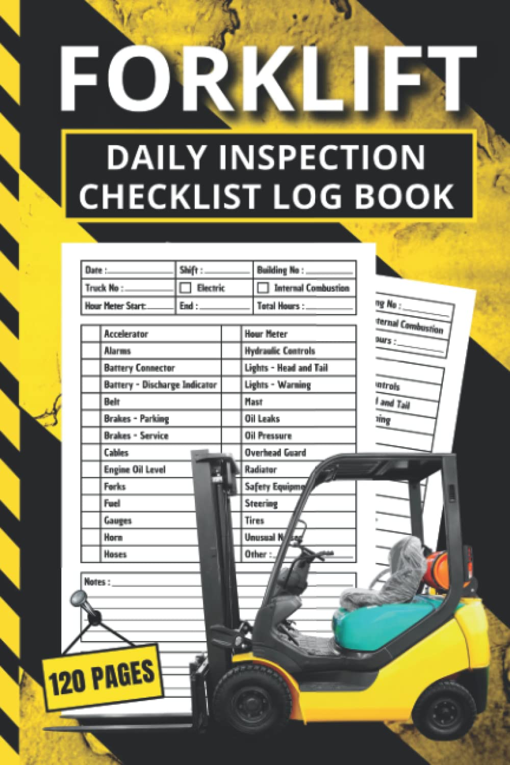 Buy Forklift Daily Inspection Checklist Log Book: Safety and ...