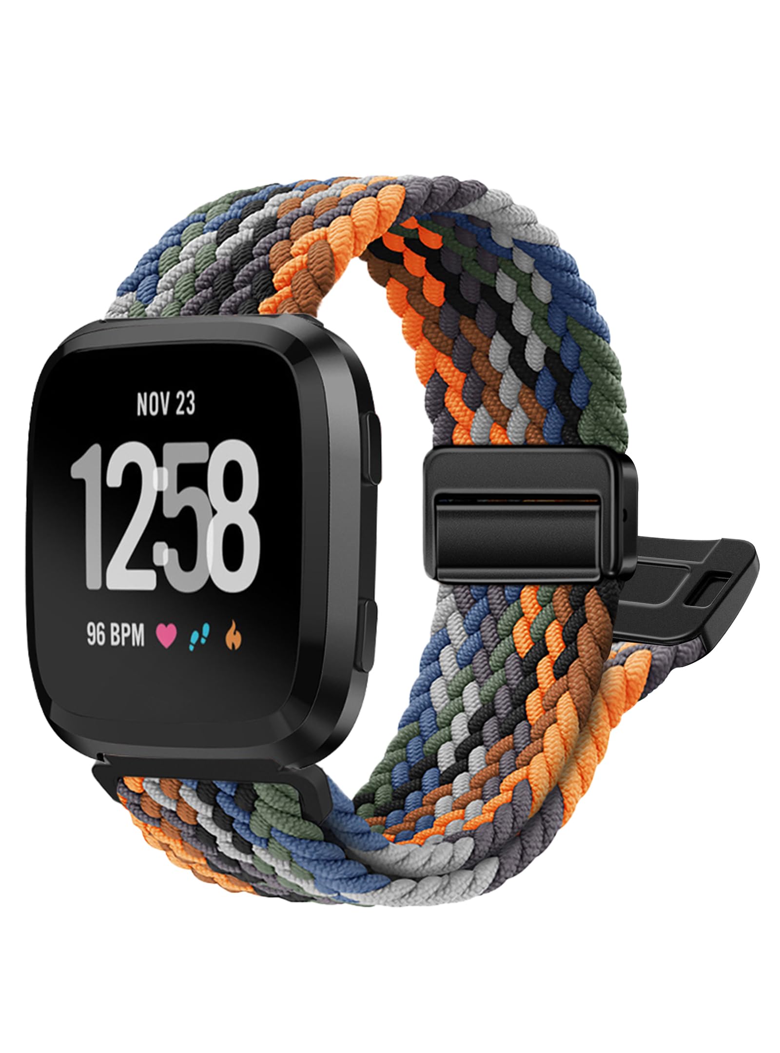 Amazon.com: Stretchy-Band for Fitbit-Versa-2 Bands for Women-Men ...