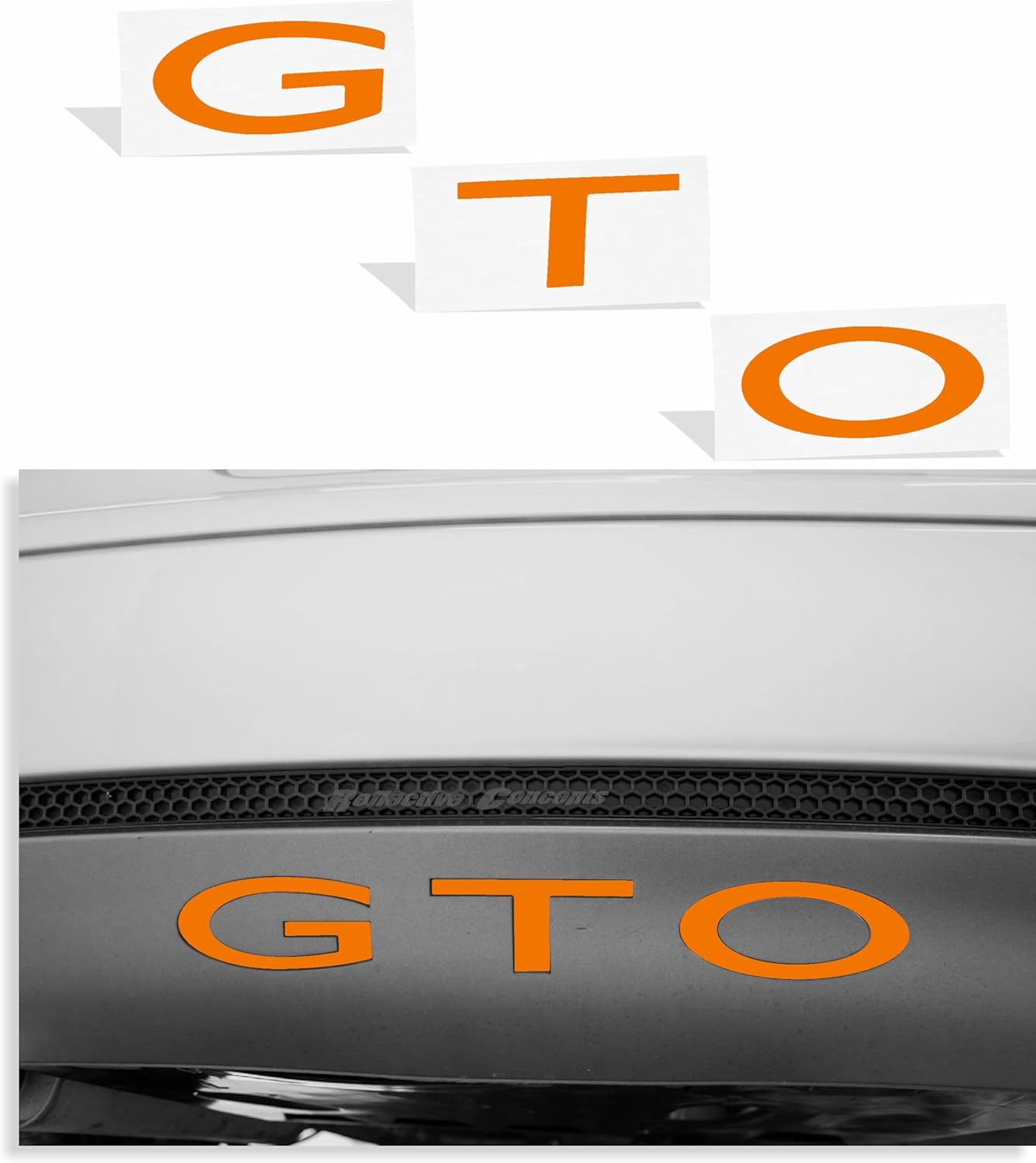 Amazon.com: Rear Lettering Inlay Decal Stickers - 2004-2006 Pontiac GTO ...