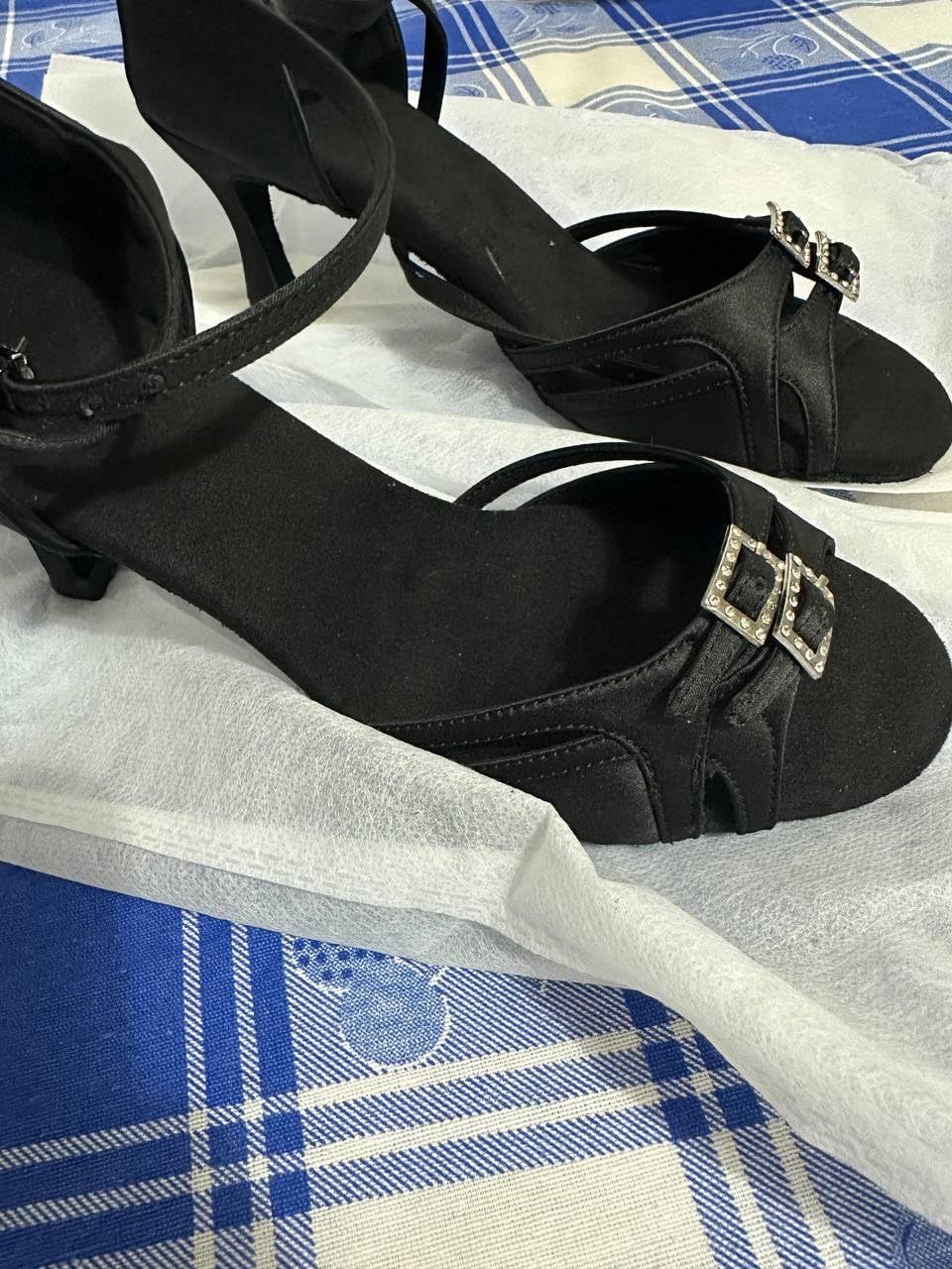 ZYXWVU Scarpe da Ballo Latino da Donna Raso Professionale Scarpe da ...
