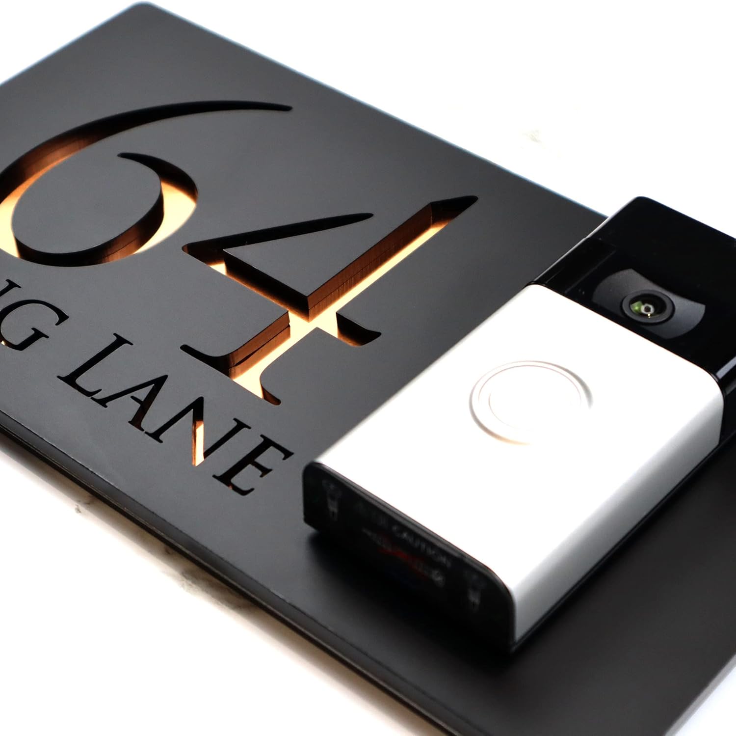 Amazon.com : K Smart Sign | Bellisima DB F32 | Matt Black Nest Doorbell ...