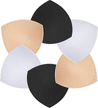 TopBine Removable Bra Pads Inserts Women's Comfy Sports Cups Bra Insert ...
