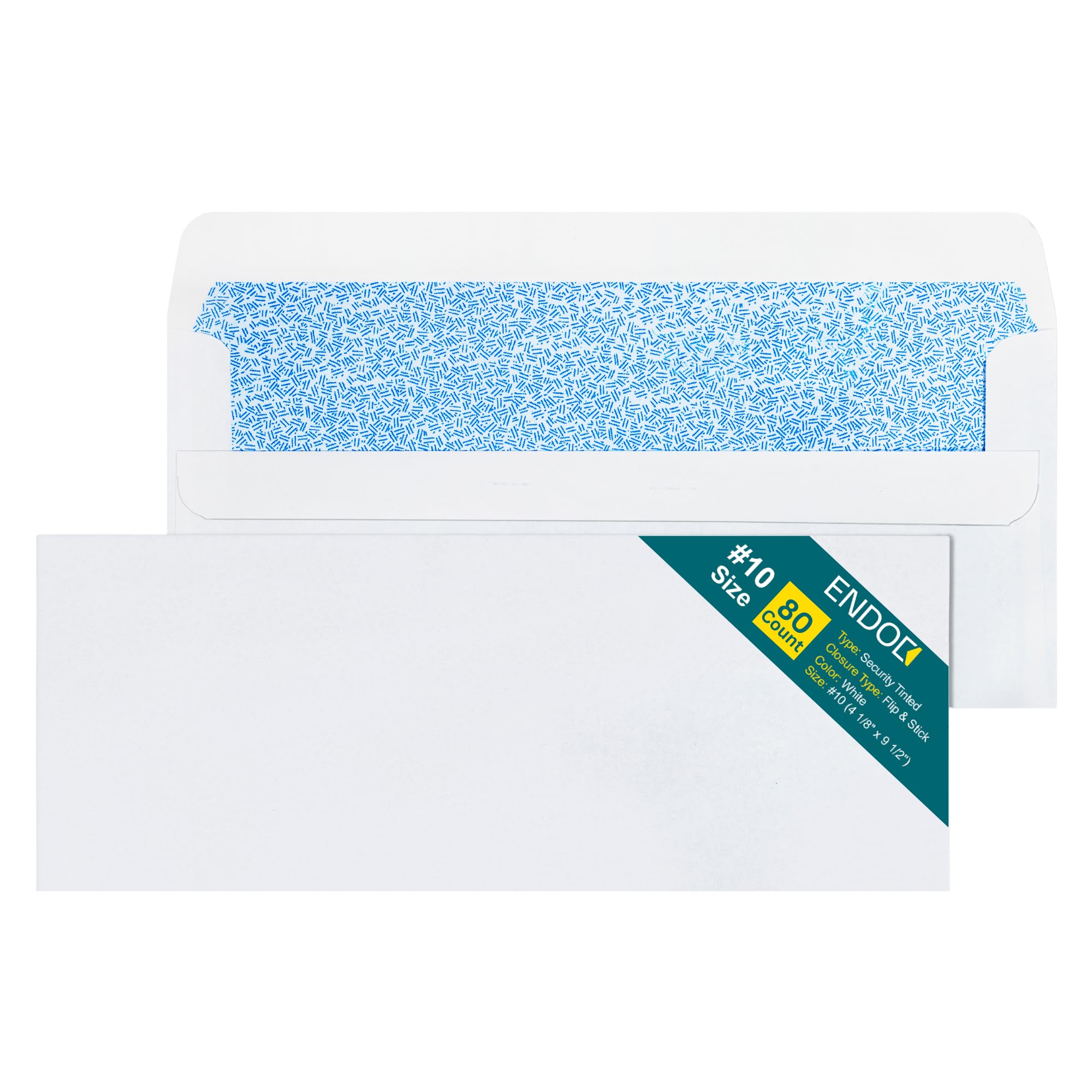 Amazon.com : #10 Envelopes Self Seal - 80/pack - 4 1/8 x 9 1/2 inch ...