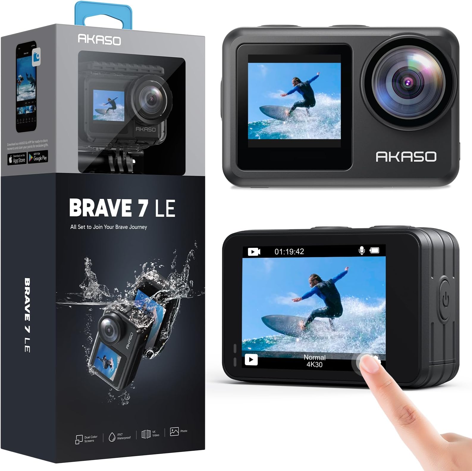 DJI Pack Estándar Osmo Action 4 - Cámara de acción Sumergible 4K/120 ...