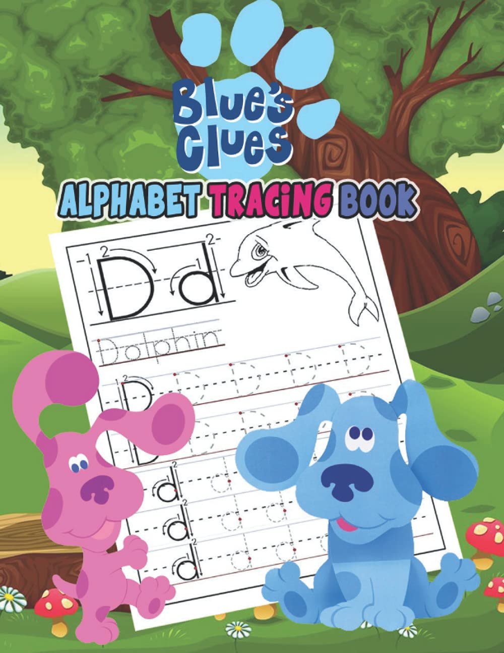 Blues Clues Alphabet Tracing Book Trace Letters With Blues Clues ...