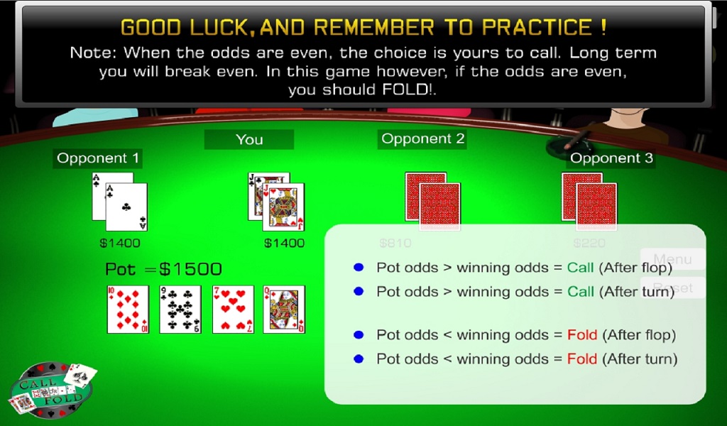 Call or Fold Poker Training - App on Amazon Appstore