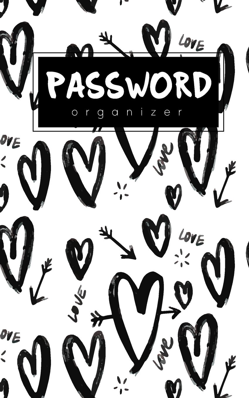 Amazon.com: Password Journal: Modern Password Keeper, Vault, Notebook ...