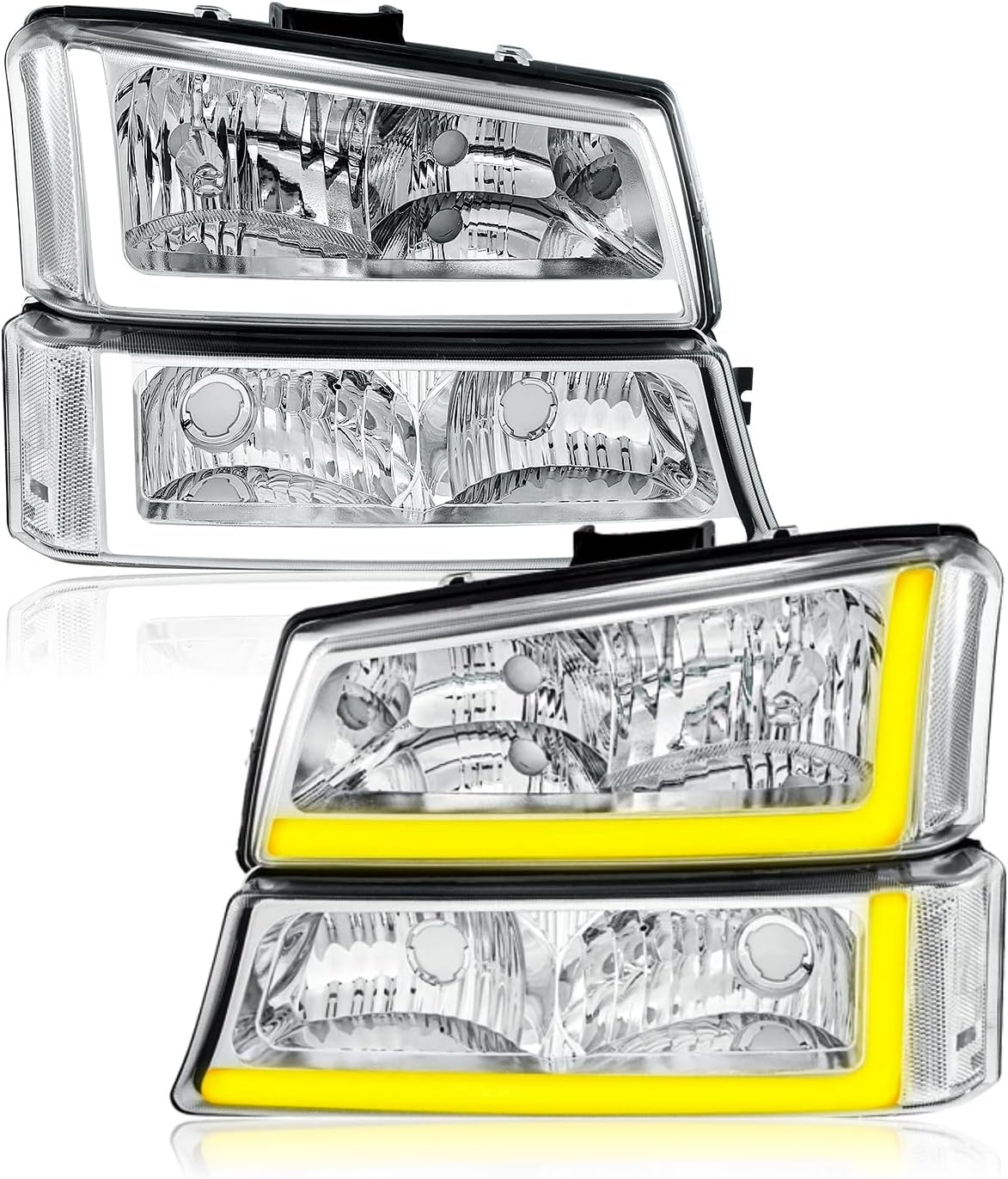 Headlight Assemblies For 2007 Chevrolet Silverado 1500 Switchback ...