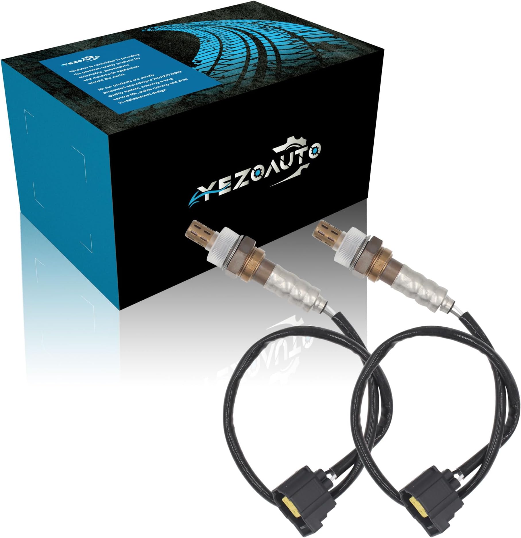 Amazon.com: Yezoauto Set of 2 O2 Oxygen Sensor Upstream & Downstream ...