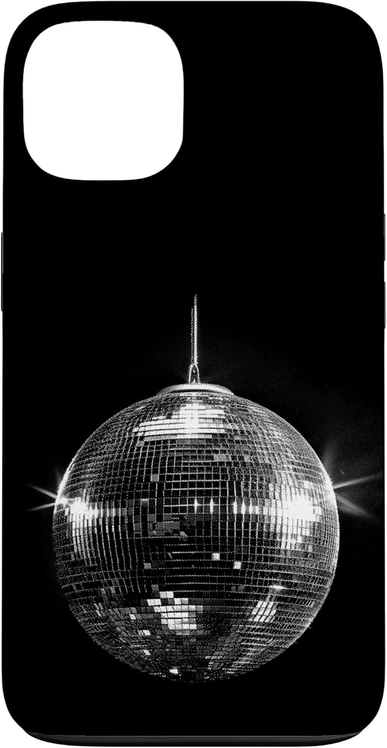 Amazon.com: iPhone 13 Retro Mirror Ball Disco Design Case : Cell Phones ...