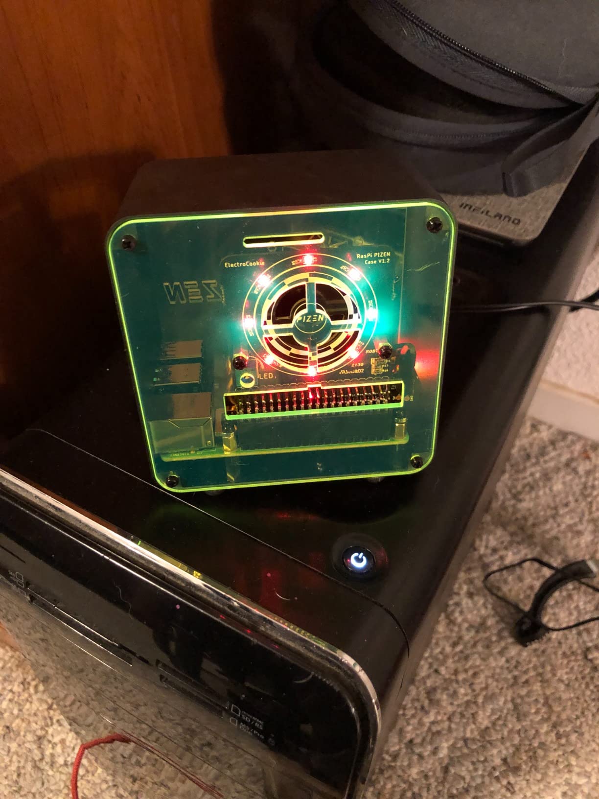 $7/mo - Finance ElectroCookie Raspberry Pi 4 Case, Miniature Desktop ...