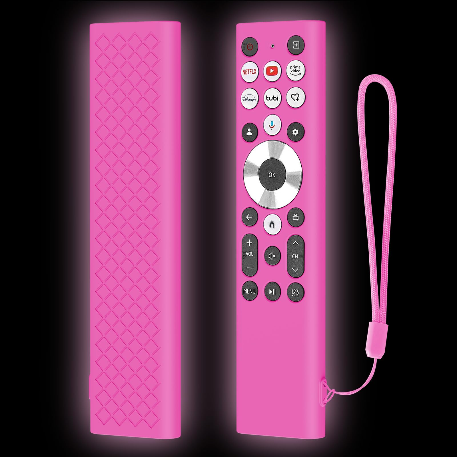 Amazon.com: LEFXMOPHY Cover for ERF6A80 ERF6G80H ERF6F80H Voice Remote for 2024 Hisense U6 U7 U8 ...