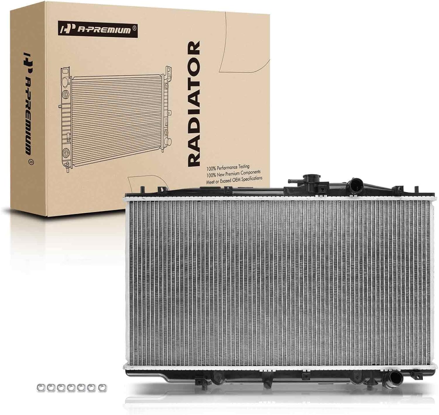 Amazon.com: A-Premium Engine Coolant Radiator Assembly Compatible with ...