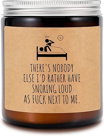 Amazon.com: There's Nobody Else I'd Rather Have Snoring Loud - Gifts ...