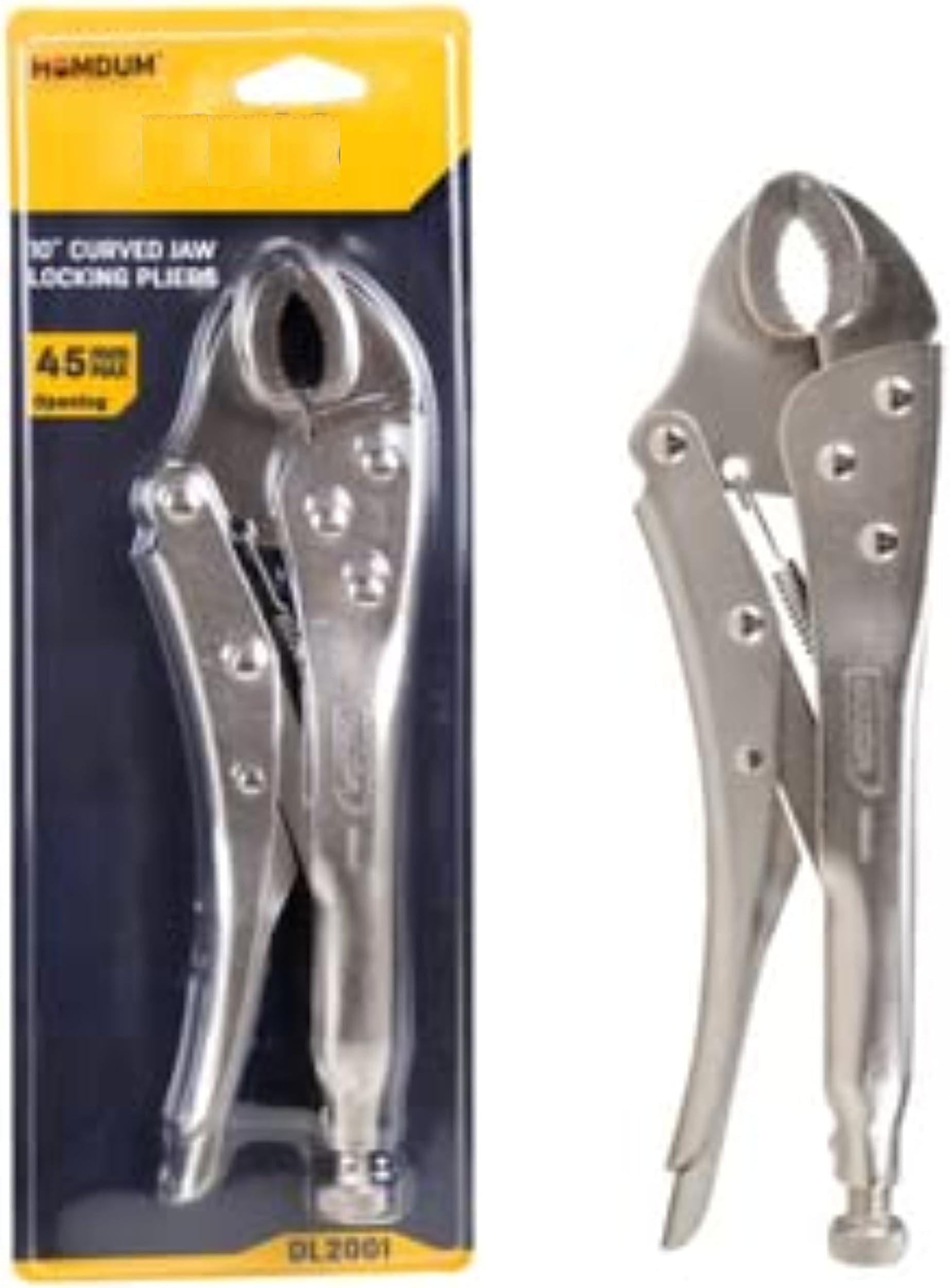 Taparia 1641-10 / 1641N-10 inch 250 mm Curved Jaw Locking Pliers mole ...