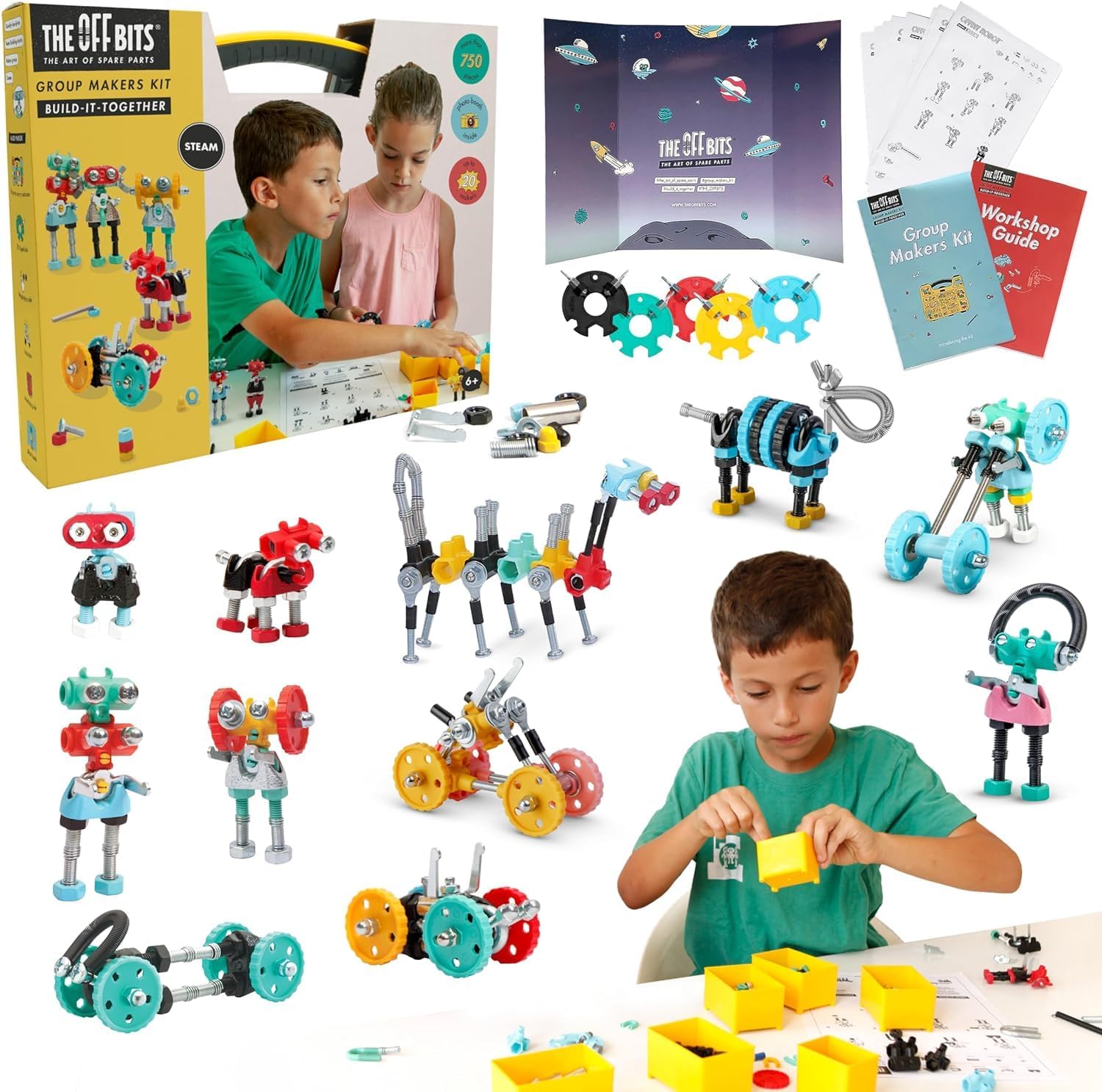 Amazon.com: The Off Bits Educational STEM Toys for 6+: Robot Toy ...