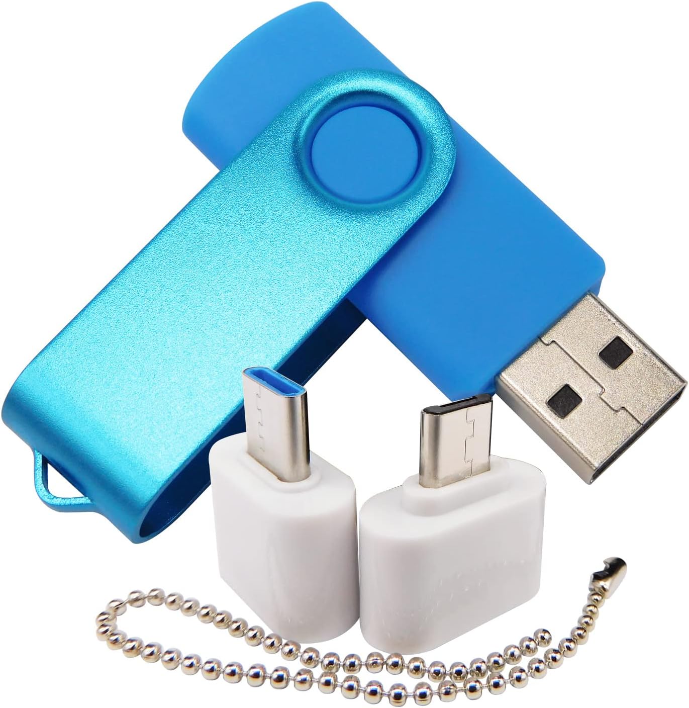 Amazon.com: 2GB USB Flash Drive Memory Sticks Thumb Drives with 1 OTG ...