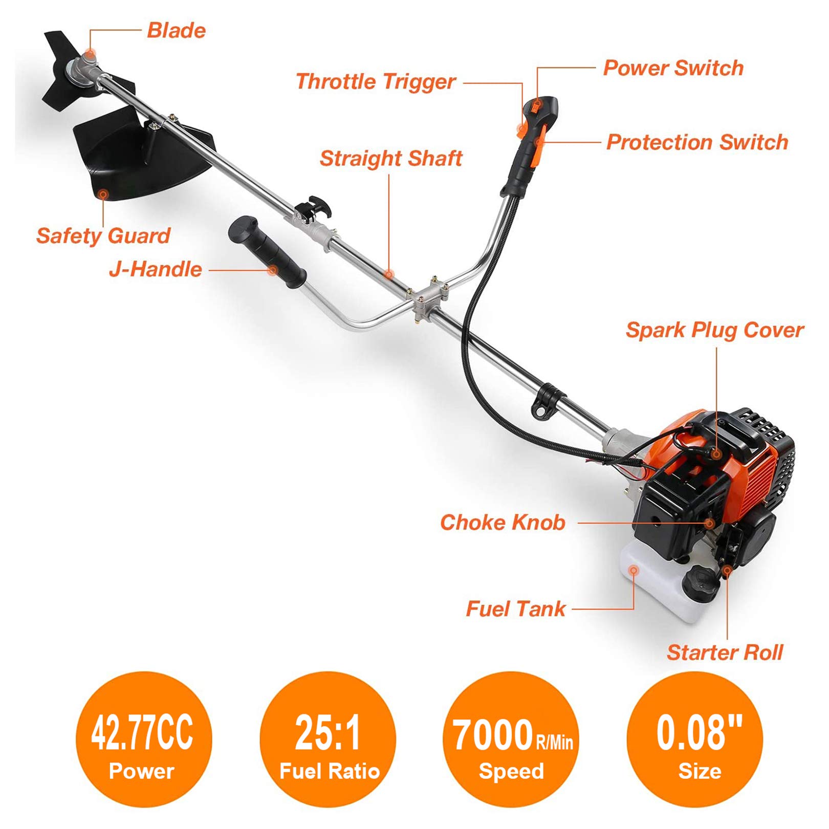Buy 42 7cc Weed Eater Gas Powered 2 in 1 Cordless Grass Trimmer Edger buy-42-7cc-weed-eater-gas-powered-2-in-1-cordless-grass-trimmer-edger