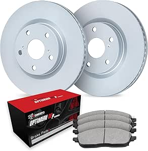 Amazon.com: R1 Concepts Front Brakes and Rotors| Blank Brake Rotors| Front Optimum OEp Brake ...