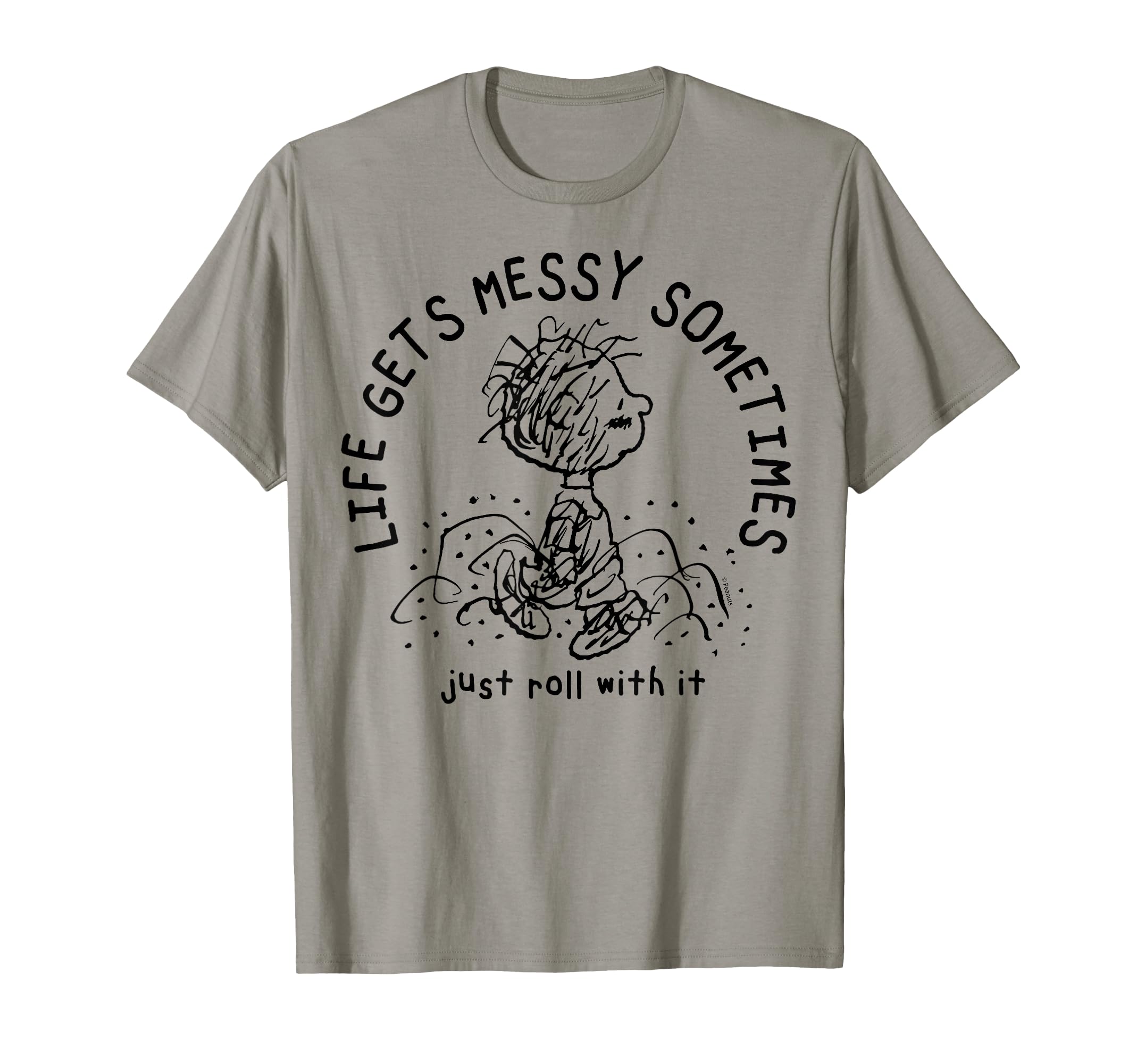 Amazon.com: Peanuts - Pigpen Life Gets Messy Sometimes Just Roll With ...