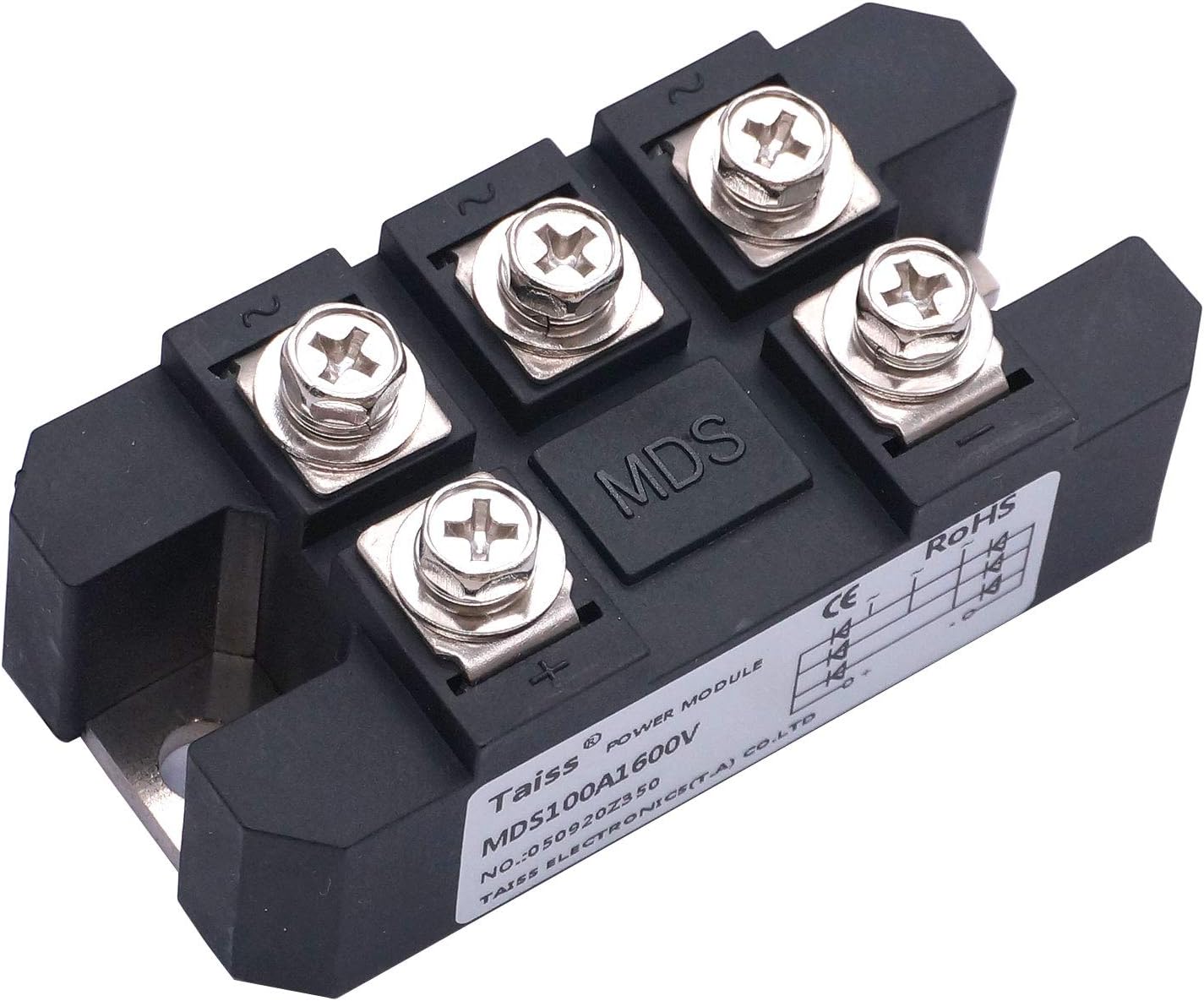 Taiss Bridge Rectifier 100a 1600v 5 Terminals 3 Phase Diode Module Rectifier Mds 100a 4pcs