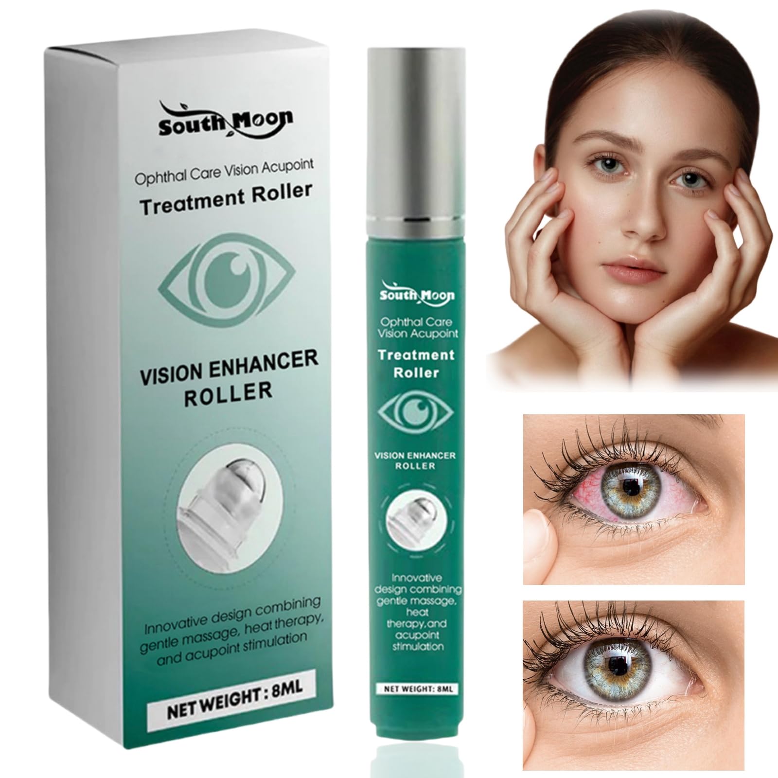 Vision Enhance Roller Medilisk,Medilisk Vision Enhance Roller,Eye Roller Serum,Enhances Visual ...