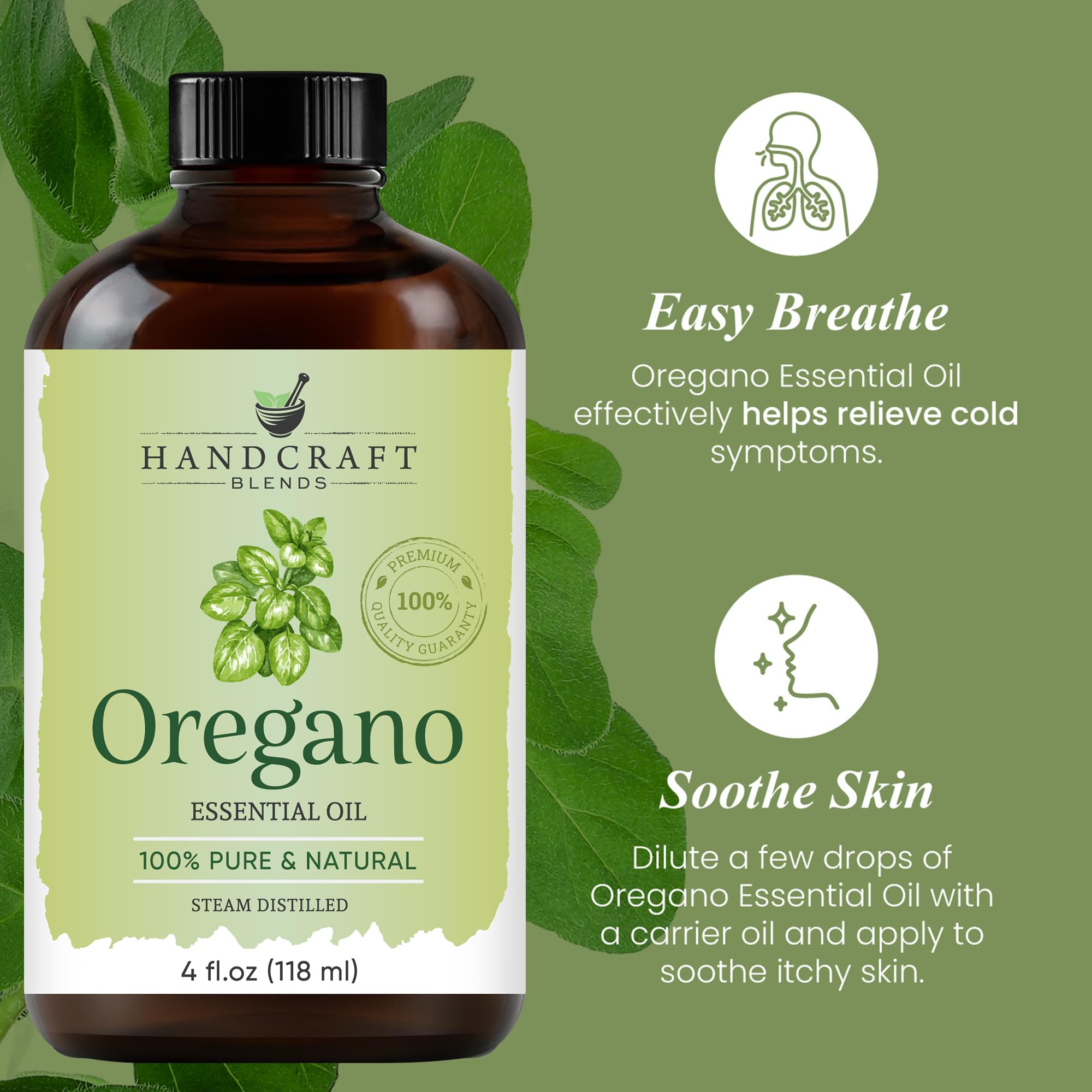 Snapklik.com : Handcraft Blends Oregano Essential Oil Huge 4 Fl Oz 100% ...