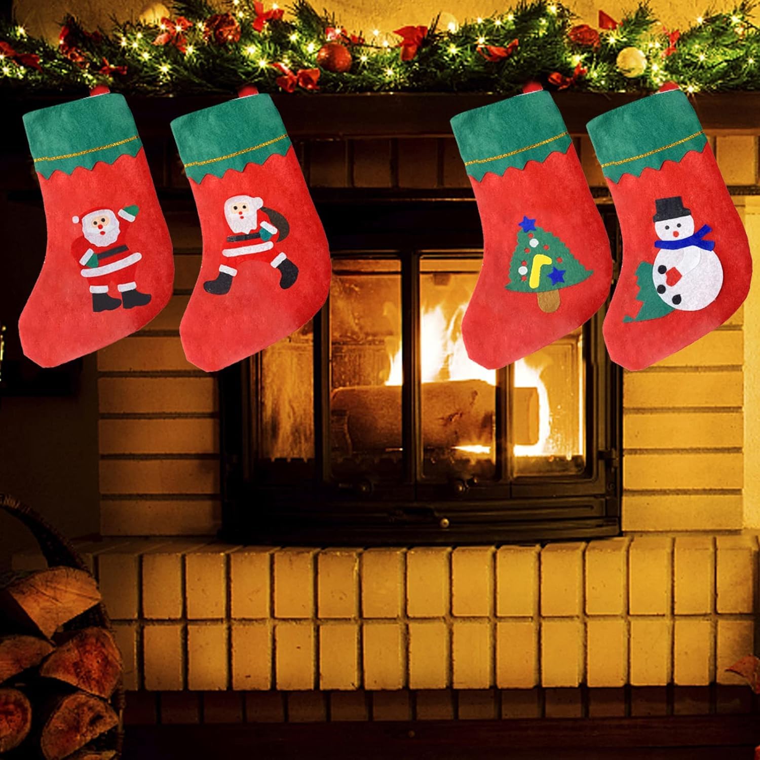 Decorating Windows For Christmas Stockings Christmas Stocking Hanging