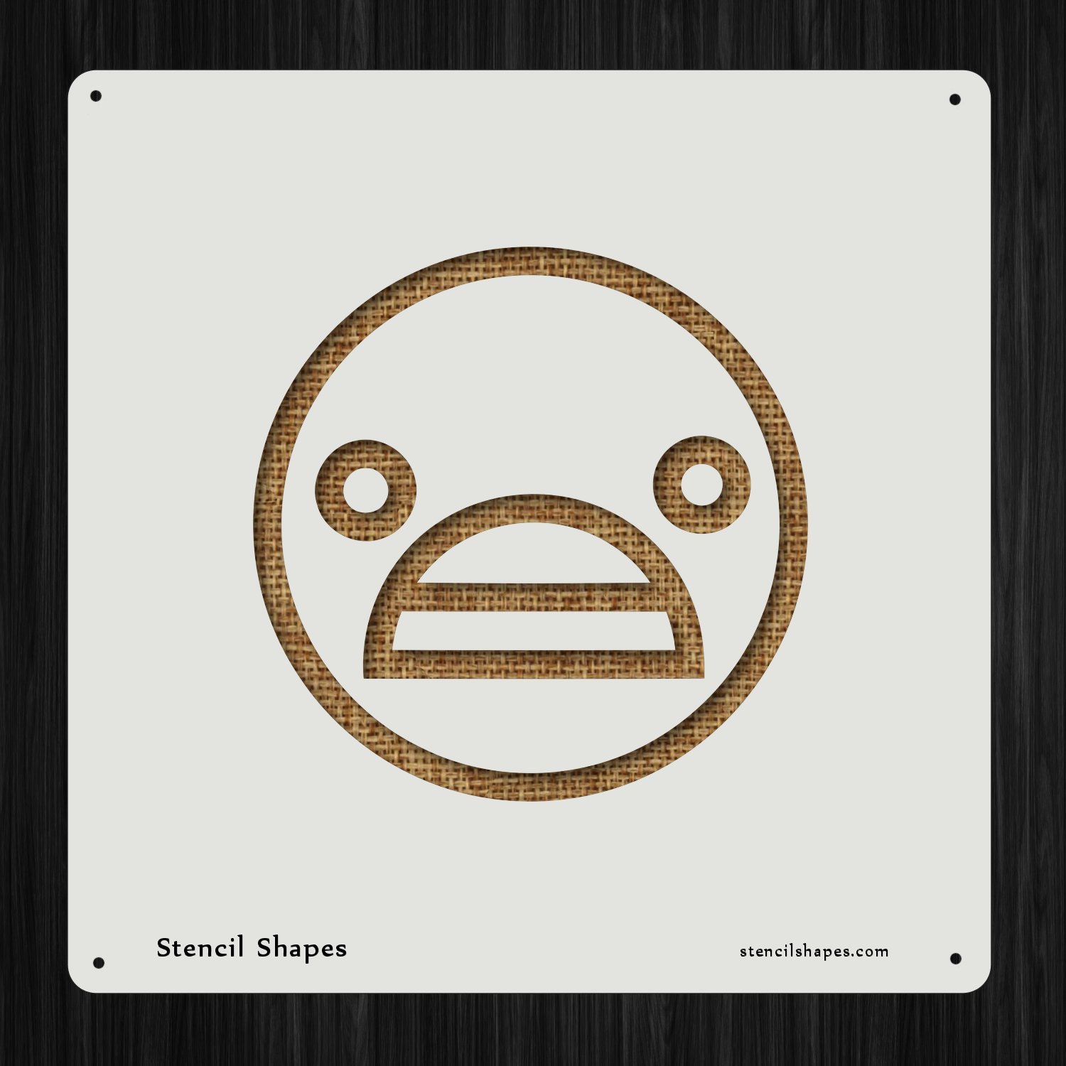 Shocked Sad Smiley Face