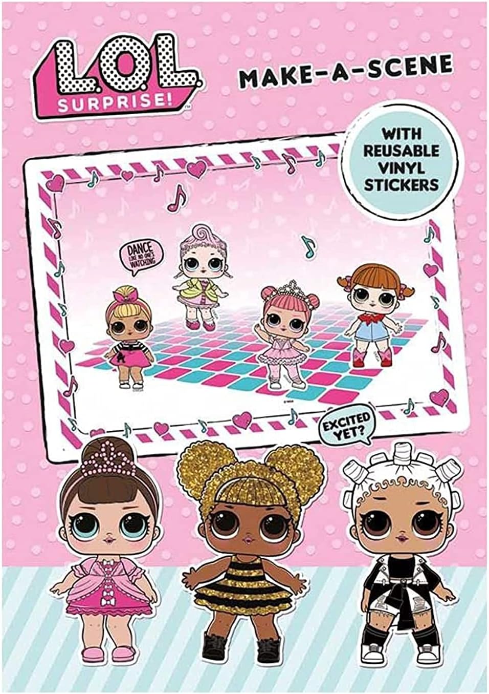 Disney LOL Surprise Lot de stickers amovibles : Amazon.fr: Jeux et Jouets