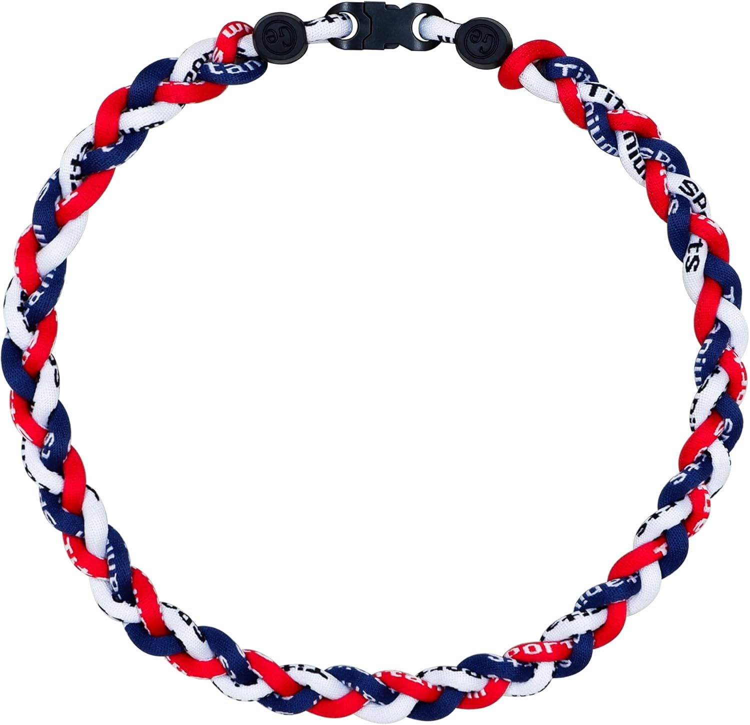Amazon.com: SUPBOMM Baseball Rope Necklaces, League Team Colors Braided ...