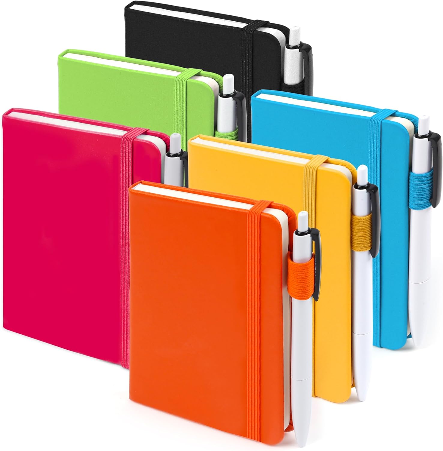 Amazon.com : feela Pocket Mini Notebooks Bulk, Small Cute Memo Notepads ...