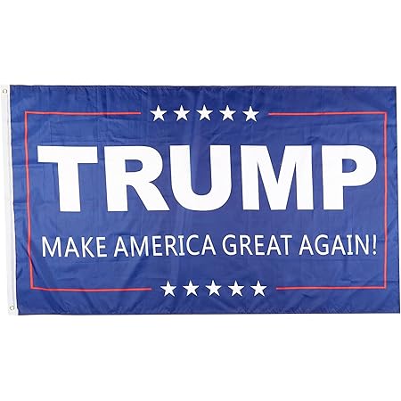 Amazon.com : Treasure Gurus Red MAGA Country Flag President Donald ...