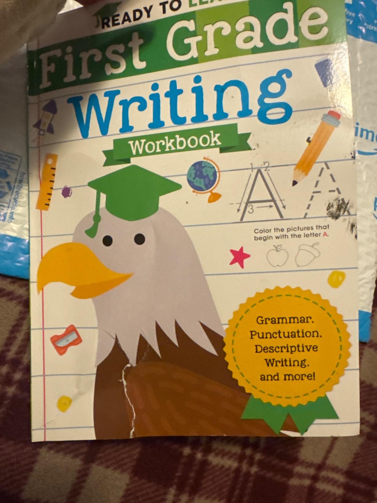Ready to Learn: First Grade Writing Workbook: Grammar, Punctuation ...