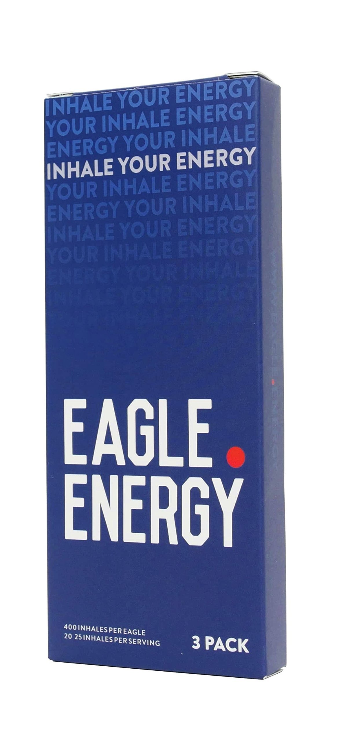 Eagle Energy Infused Inhaler, Sugar-Free Energy Drink Alternative, 3 ...