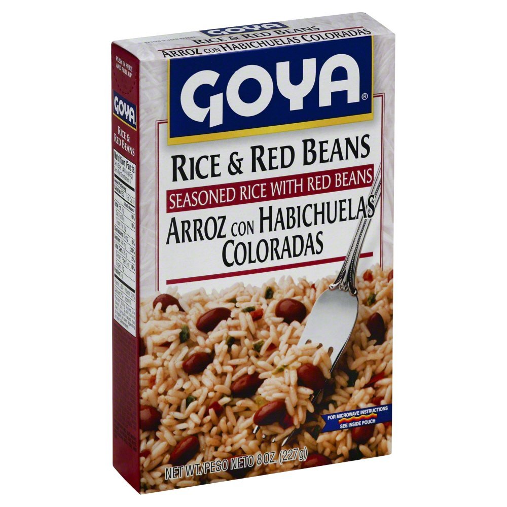 Amazon.com : Goya Rice and Red Beans 8 Oz (Pack of 6) : Grocery ...