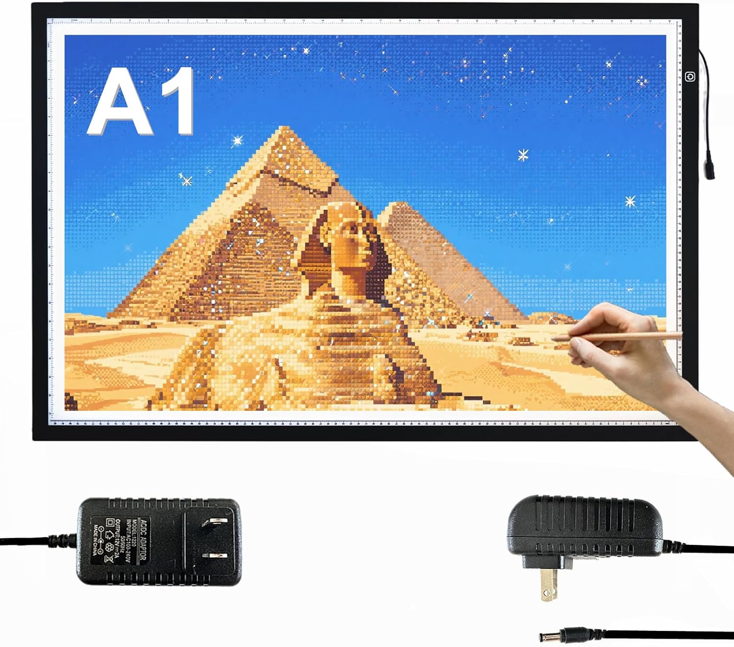 Amazon.com: A1(34.6in X 23.6in) Extra Large Tracing LED Light Pad Kits ...
