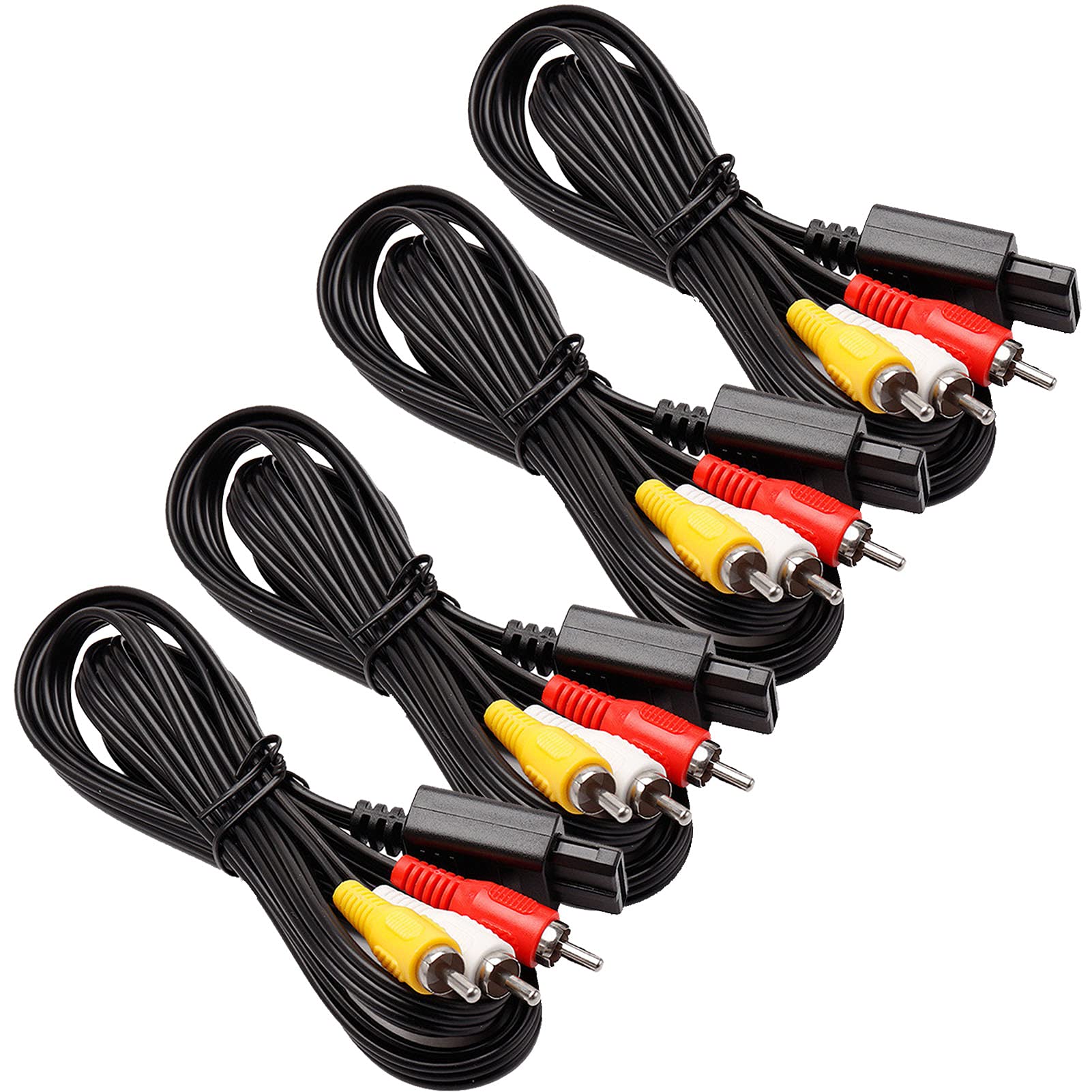 Snapklik.com : 6FT AV Composite Cable For Nintendo N64/SNES/NGC TV RCA ...