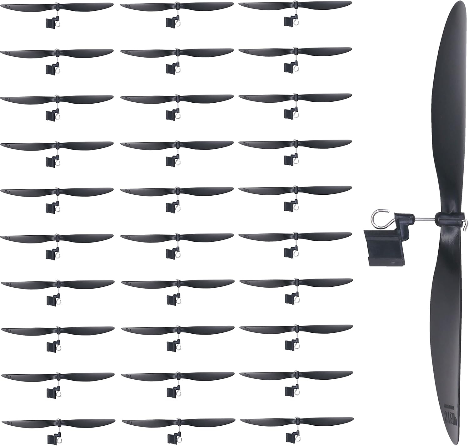 Amazon.com: 30-Pack 6-Inch Plastic Propellers with Metal Shafts – Ideal ...