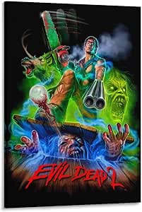Amazon.com: Evil Dead 2 Horror Movie Poster Modern Family Bedroom Room ...
