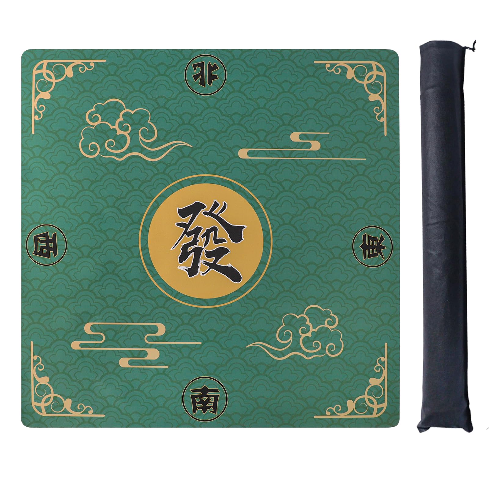 Amazon.com: ZGME Mahjong Mat, Anti Slip & Noise Reduction Table Cover ...