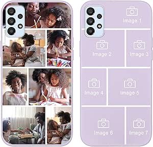 Amazon.com: Eouine Custom Phone Case for Samsung Galaxy A23 5G (6.6") - Personalized Picture ...