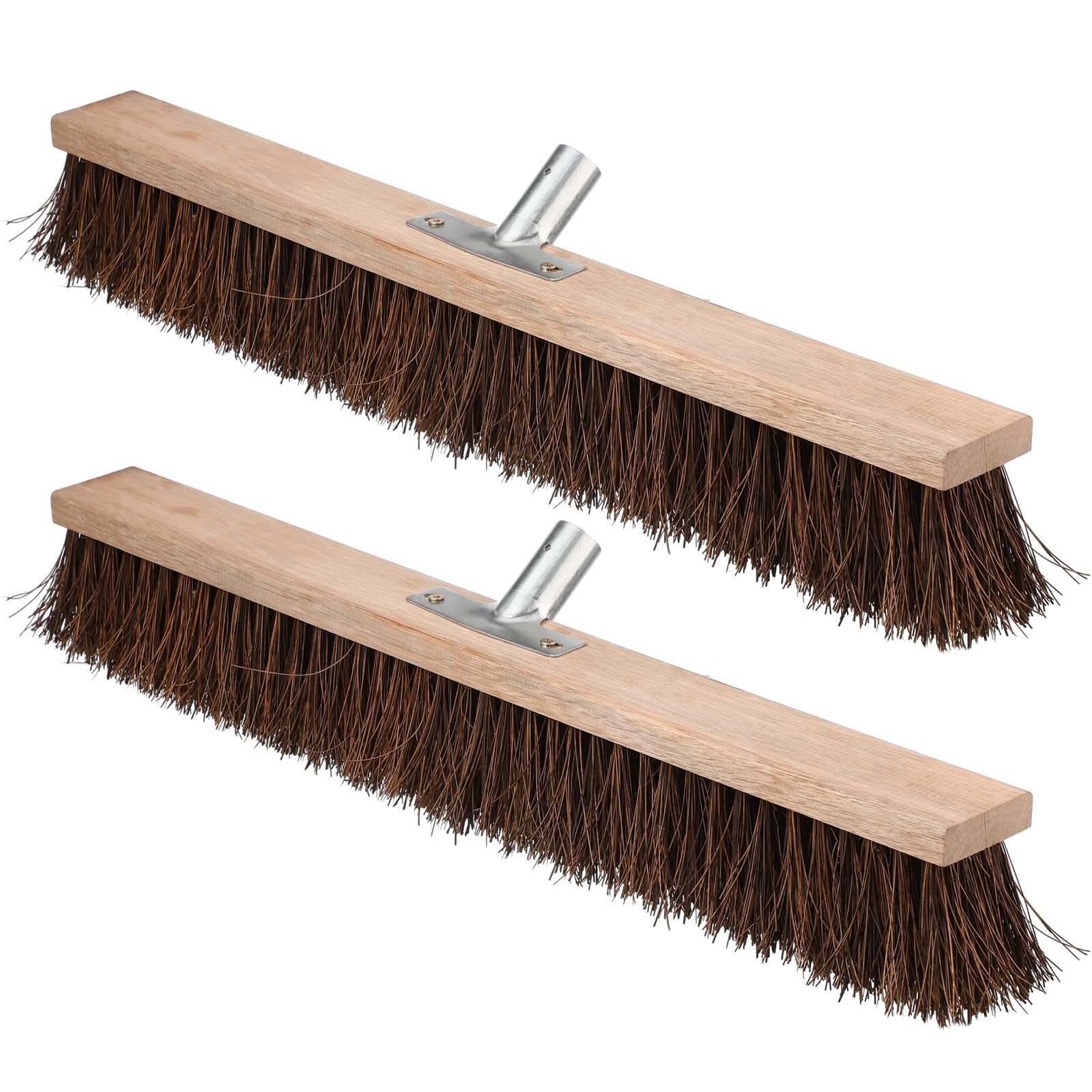 Amazon.com: FillTouch 2 Pcs Push Broom Head Large Outdoor Push Broom ...