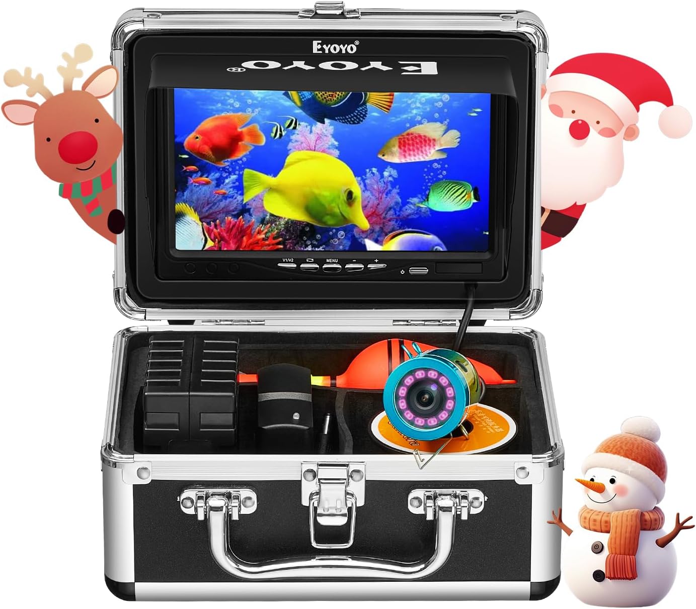 Amazon.com : MarCum Pursuit HD L Lithium Equipped Underwater Viewing ...