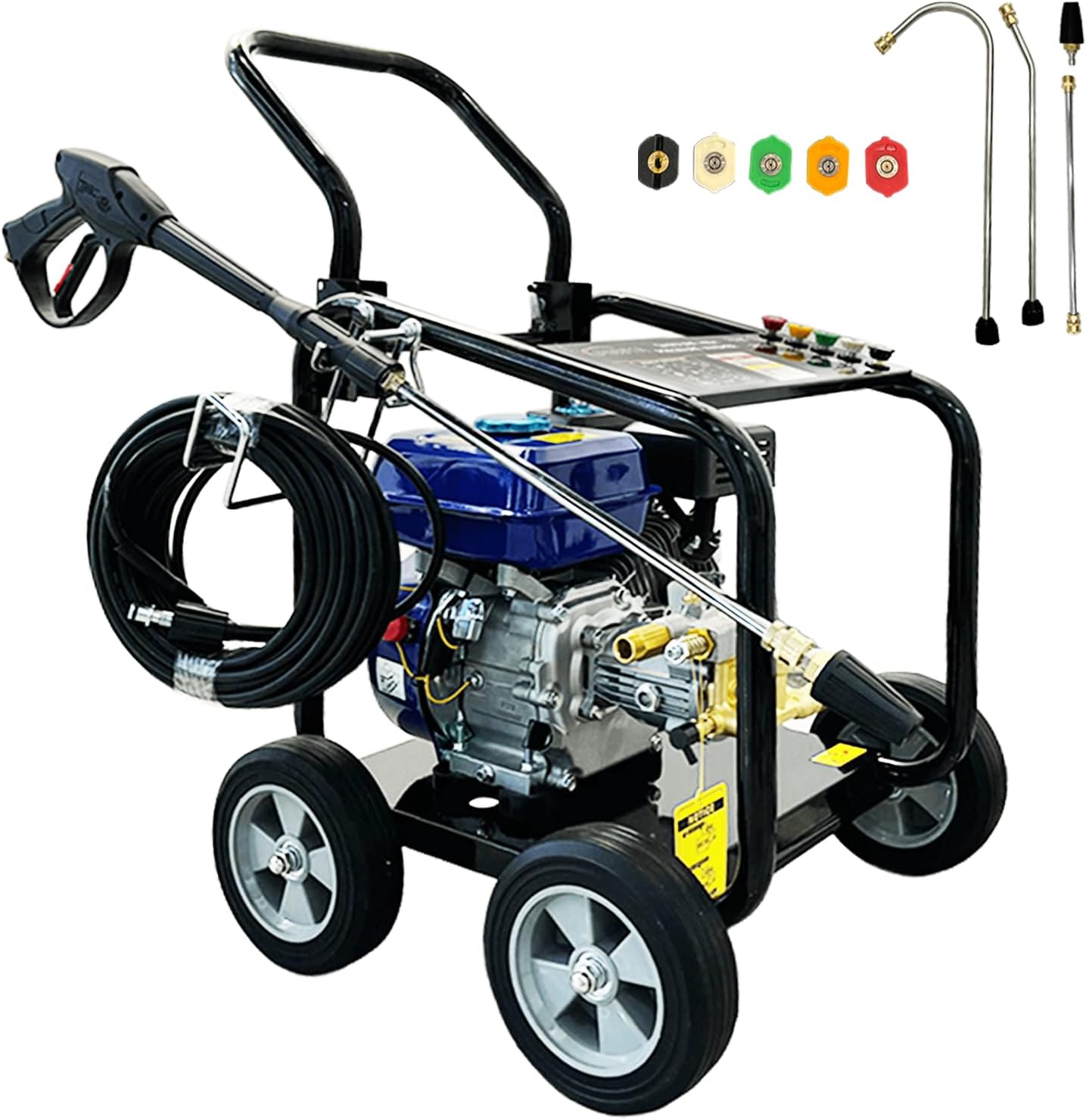PORIYA 4800PSI High Pressure Washer Cleaner 10Hp Petrol Electric ...