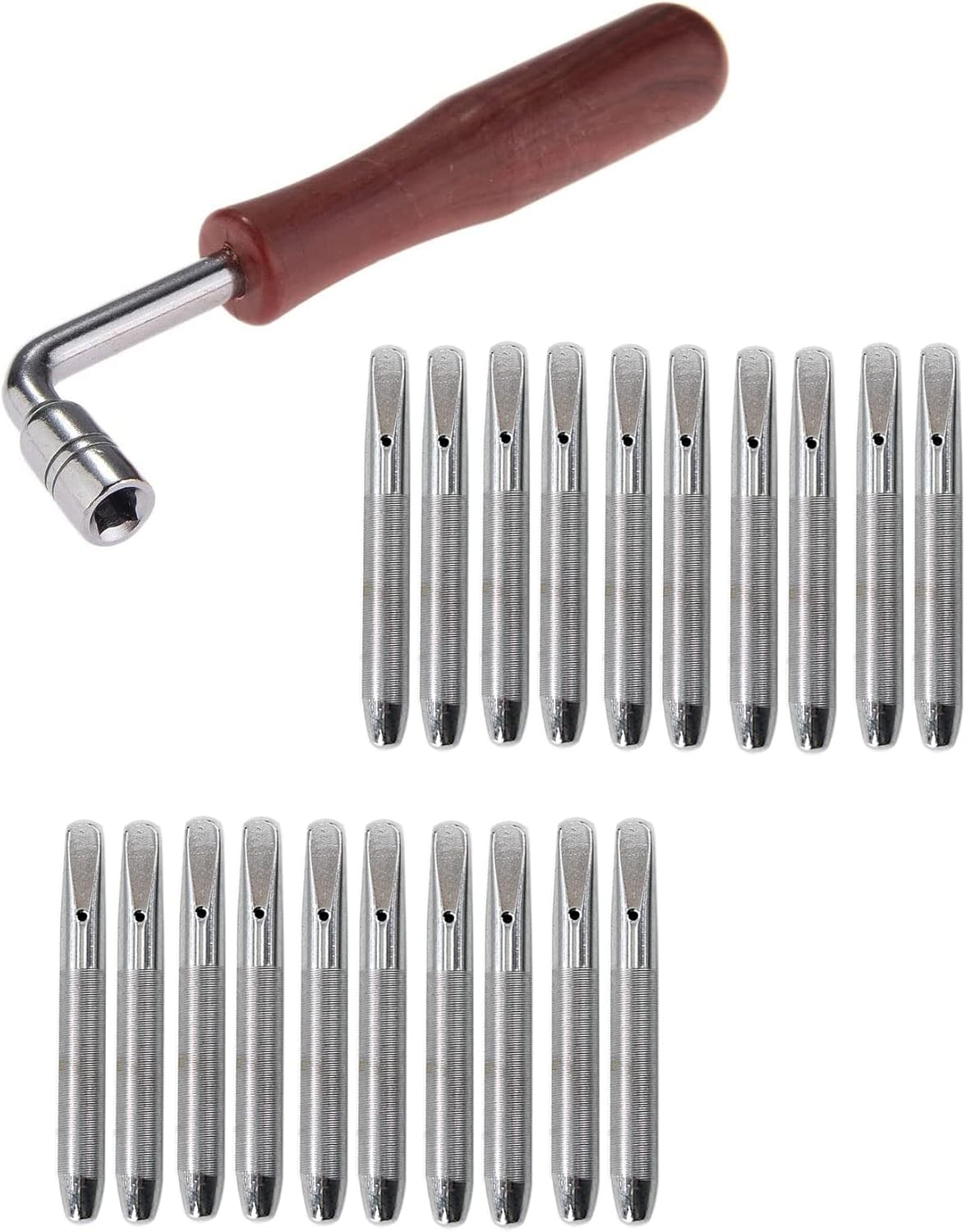Amazon.com: TUOREN Piano Tuning Kit Including 20pcs Tuning Pins for ...