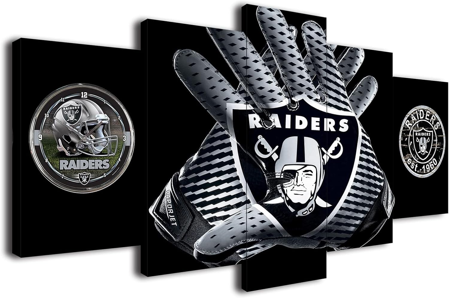 Amazon.com: Las Vegas City Raiders American Football Poster Football ...